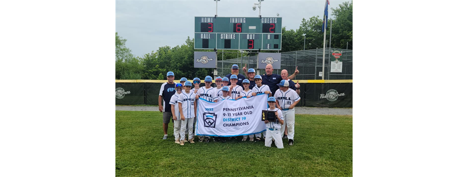 Pennsylvania Little League District 19 > Home